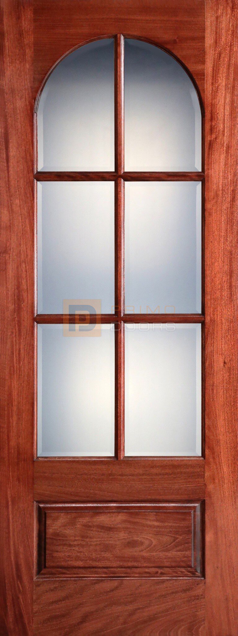 8′ Mahogany True Divided Light – Primo Doors – Exterior Front Doors ...