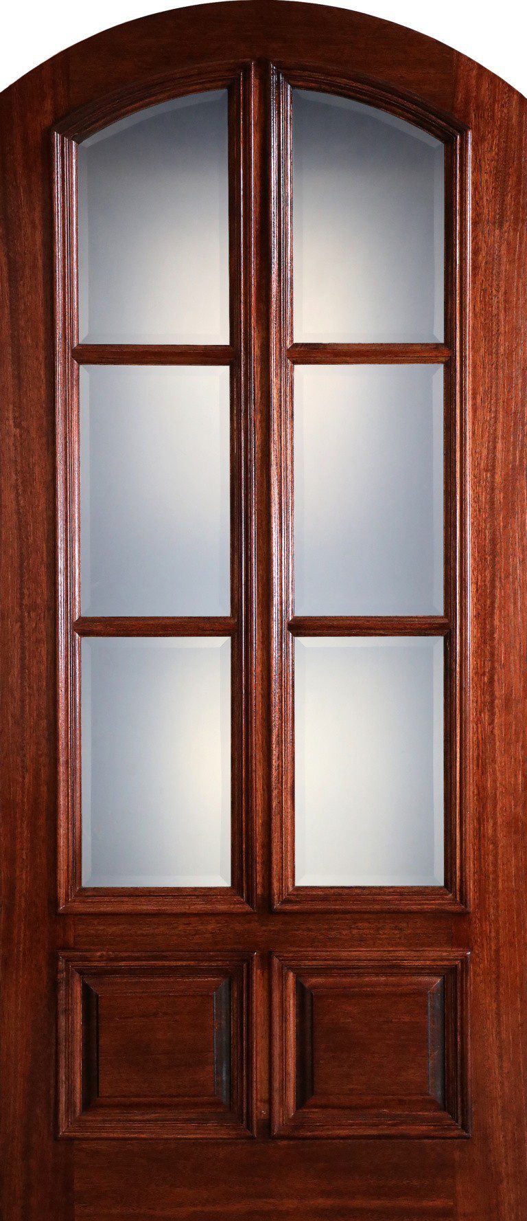 8′ Mahogany True Divided Light – Primo Doors – Exterior Front Doors ...