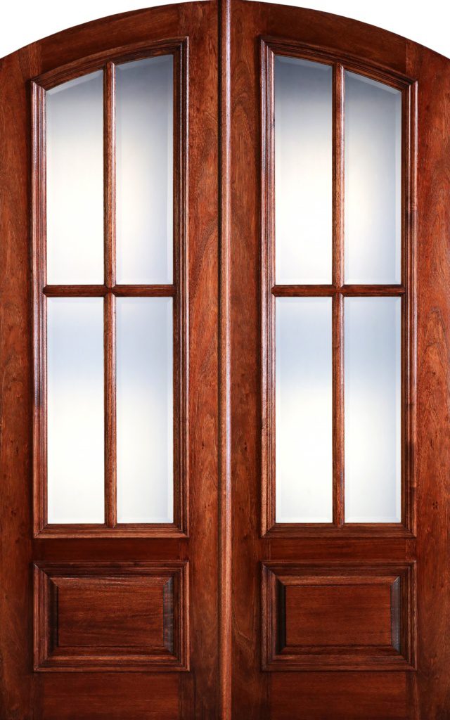 8′ Mahogany True Divided Light – Primo Doors – Exterior Front Doors ...