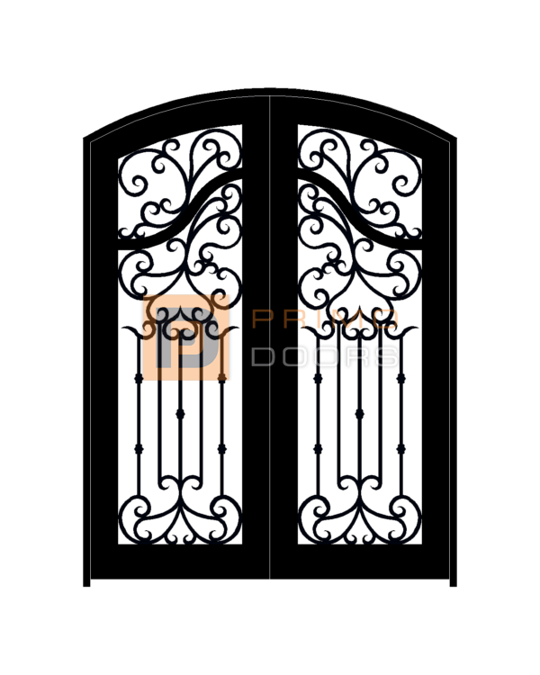 Standard Profile Iron Doors – Primo Doors – Exterior Front Doors ...