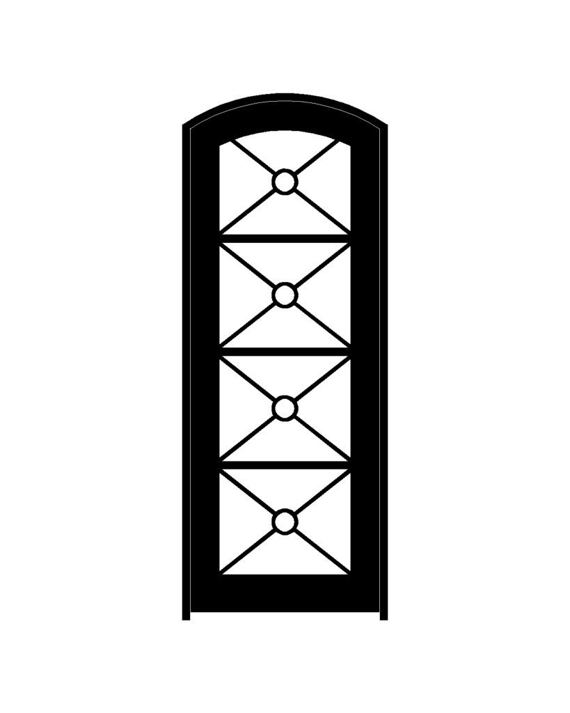 Standard Profile Iron Door Collection I-Z – Primo Doors – Exterior ...